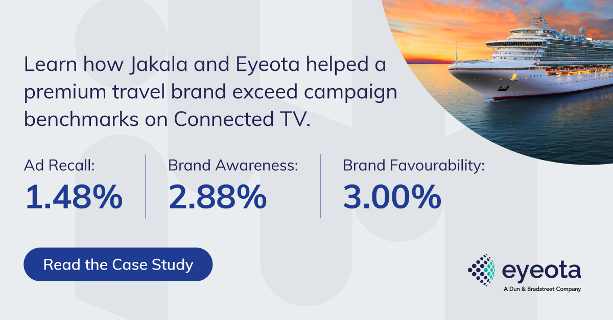 Eyeota x Jakala Luxury Cruise Travel Client Case Study